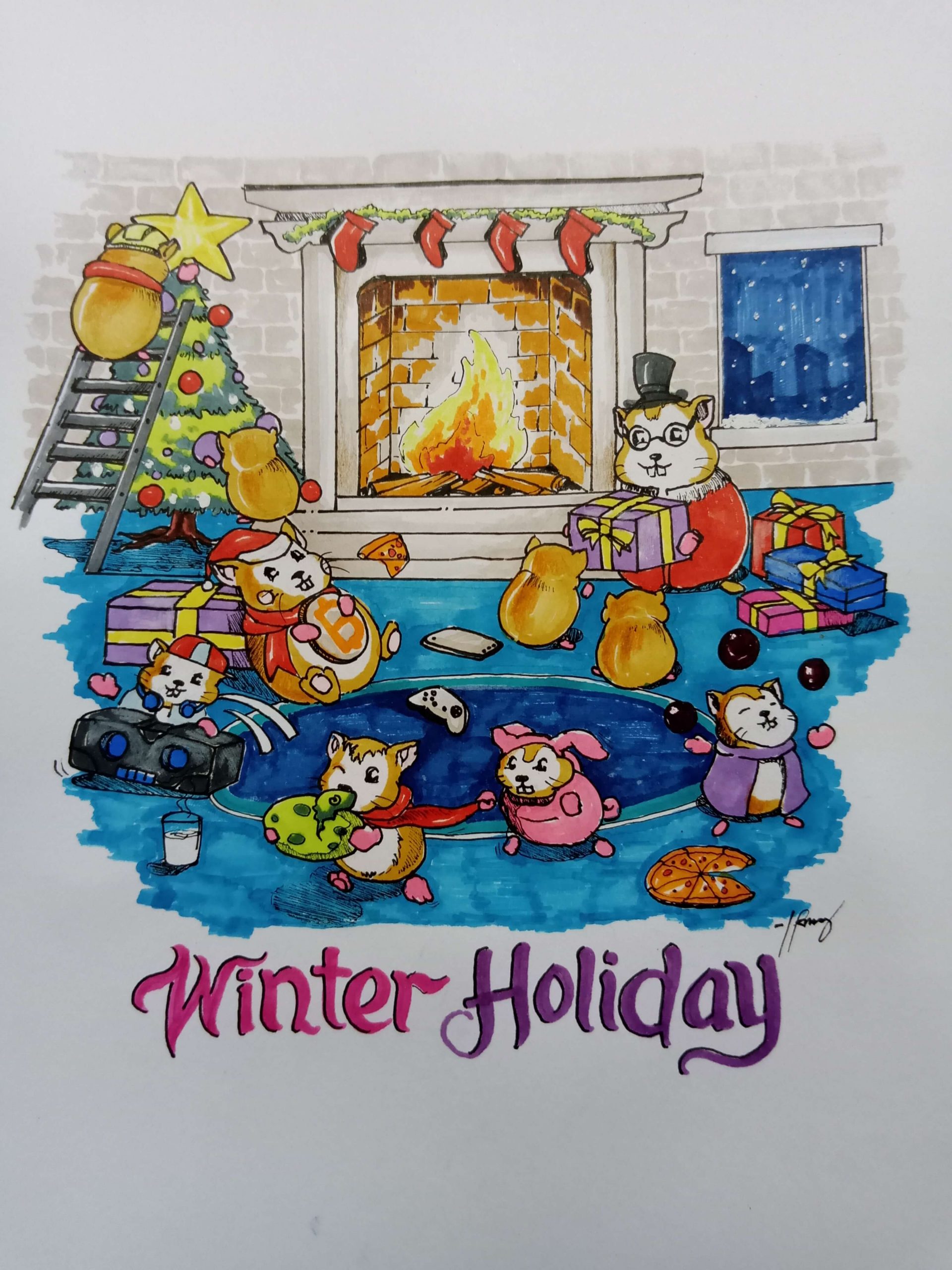 Meet the Winners of the Winter Holidays Art Contest — RollerCoin Blog