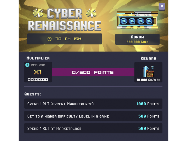 Become One With the Machines in Cyber Renaissance! — RollerCoin Blog